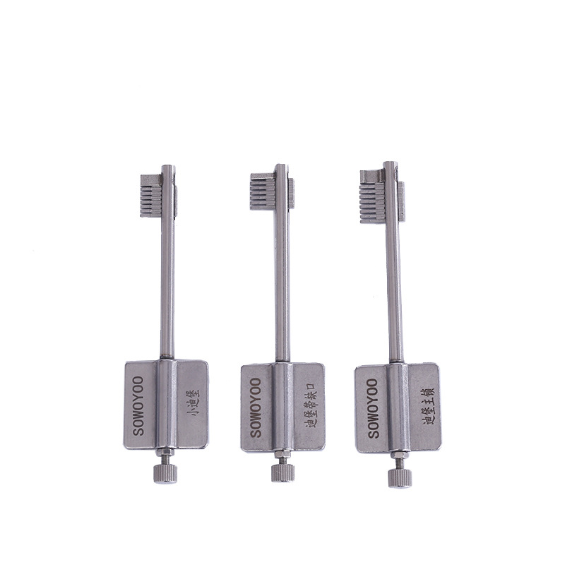 SOWOYOO Flagpole Keys Lock Pick Set for Safe Box AK8 BK7 CK6 Blade ...