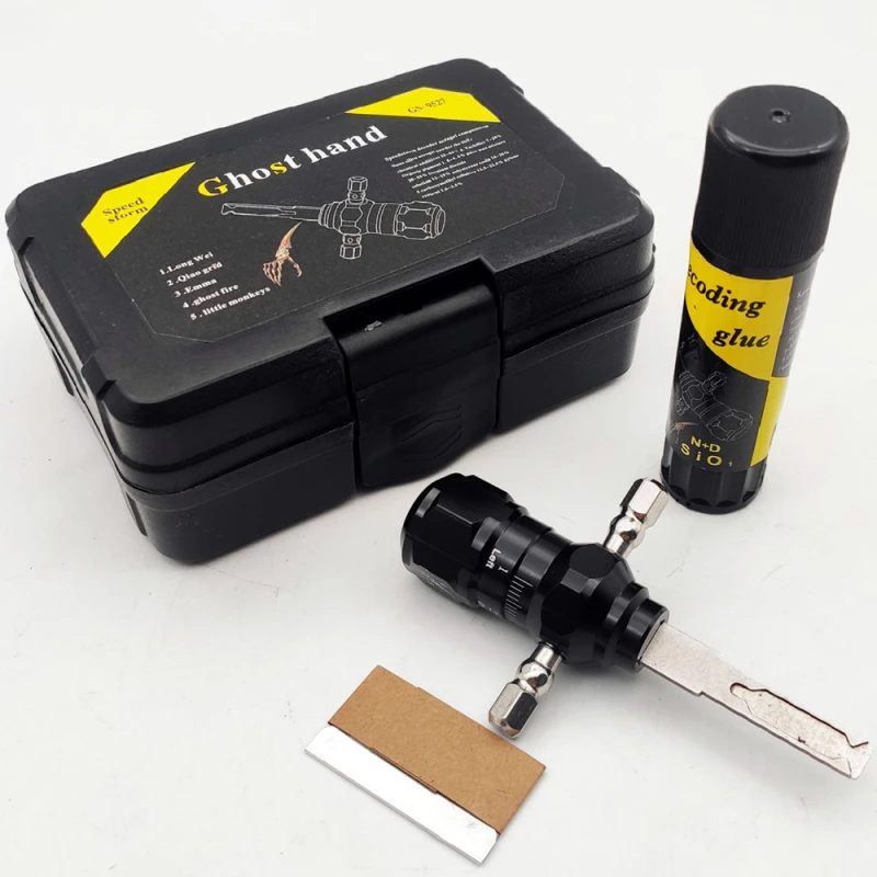 GS-9527 Ghost Hand Speed Storm Turbo Decoder Lock Pick Tool Locksmith Tools
