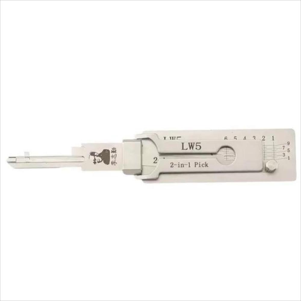 Lishi LW5 Lock Pick Decoder 2-in-1 Locksmith Tools for Australian Lock