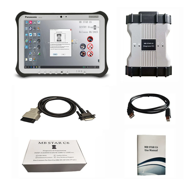 V2023.06 WIFI MB STAR C6 DOIP Xentry Diagnosis VCI Multiplexer with ...