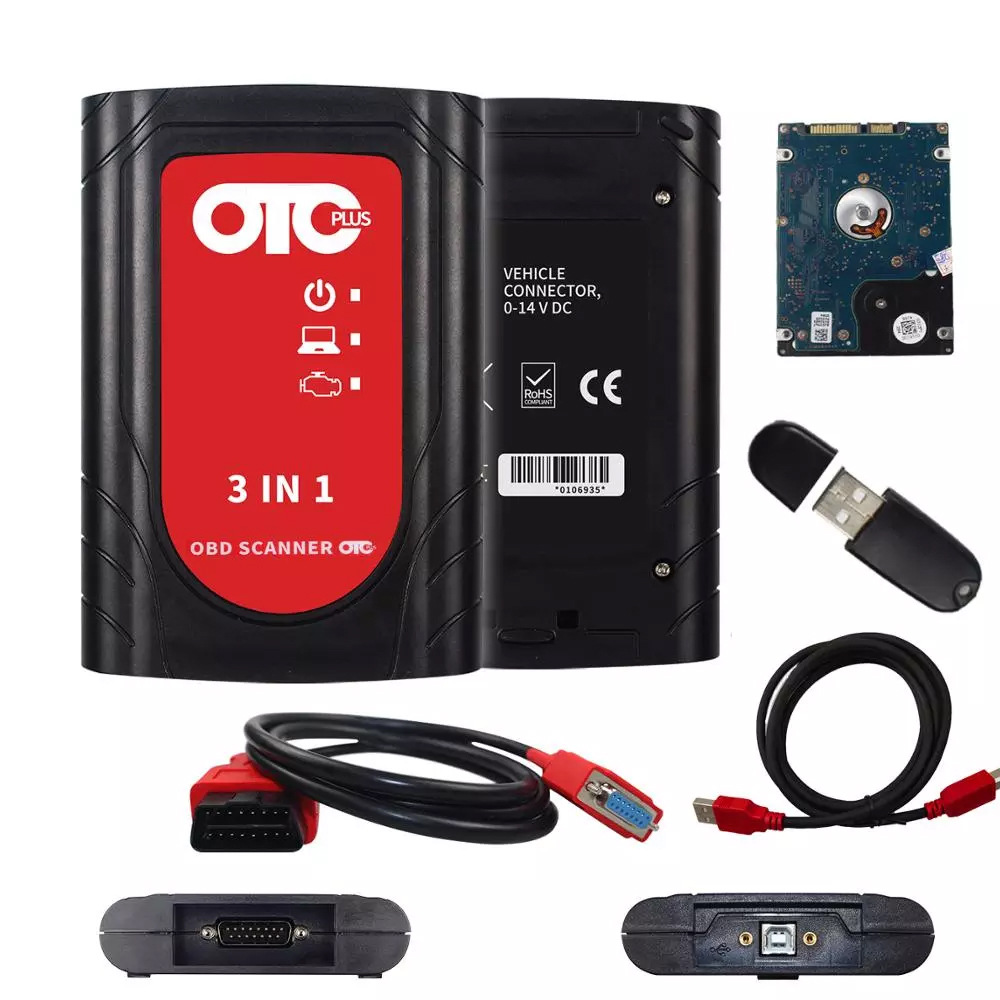 OTC Plus 3 in 1 Toyota ITS + VOLVO VIDA DICE + Nissan Consult 3 Plus ...