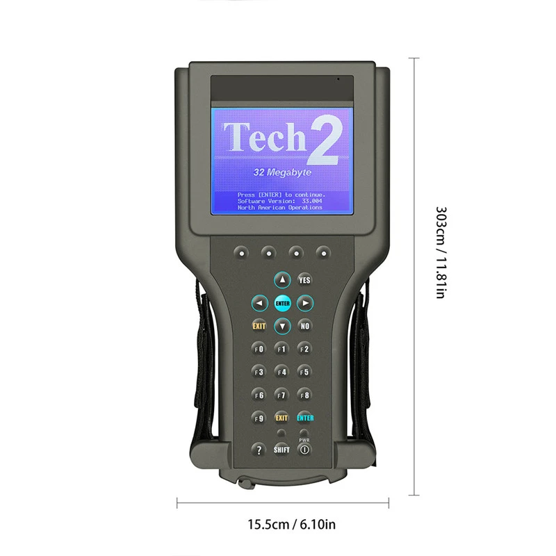 GM Tech2 Scanner GM Tech 2 Diagnostic Tool with CANdi & TIS2000 For GM ...