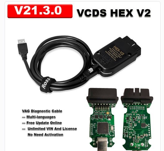 interface not found error in HEX V2 VCDS VAG-COM Cable VAG Diagnostic Tool