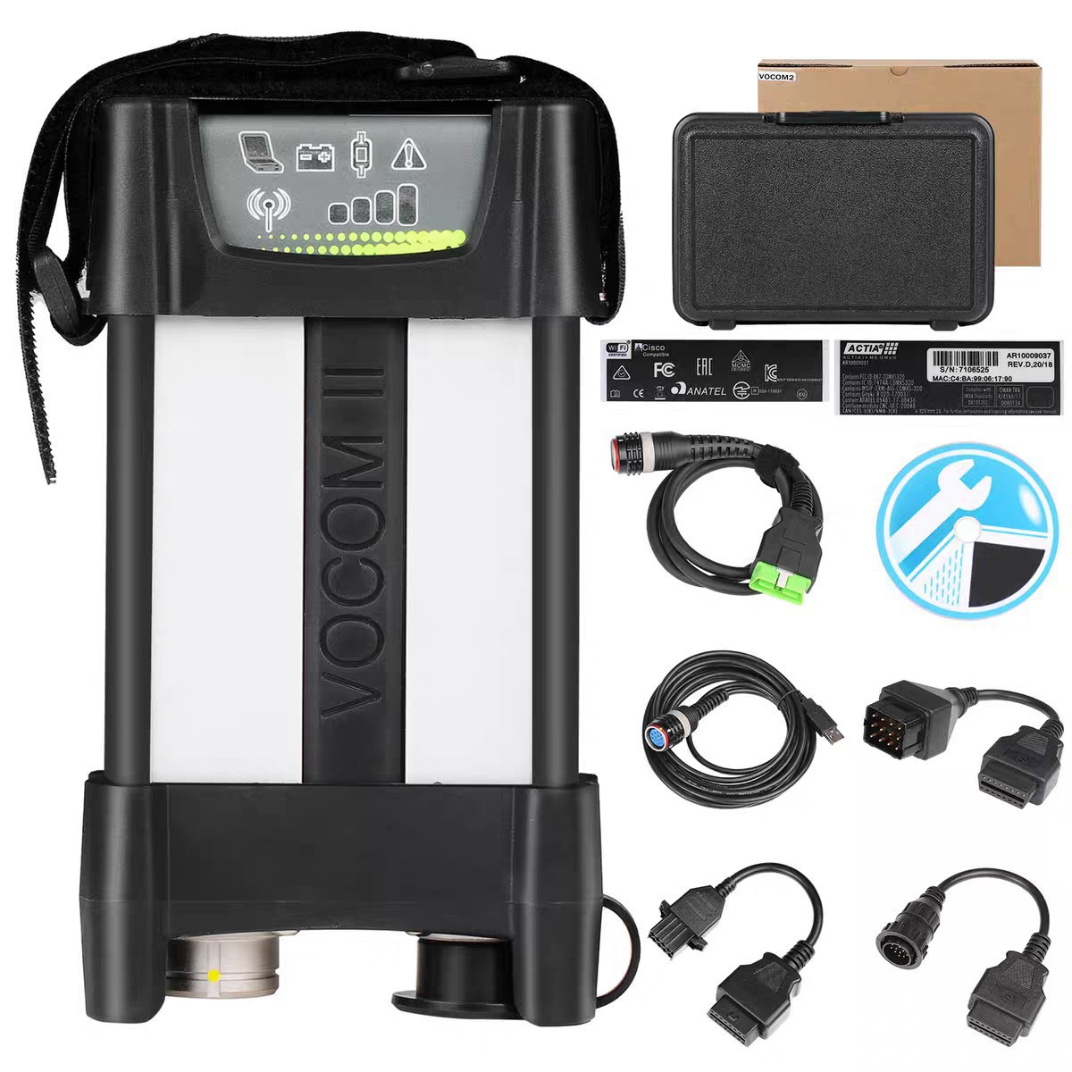 Vocom II 88894000 VOCOM 2 for Volvo Diagnostic tool with PPT 2.8.241