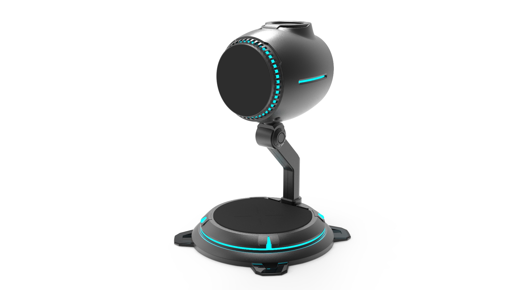 3 in 1 RGB Gaming Magnetic Wireless Charger,Gaming Style Qi Wireless ...