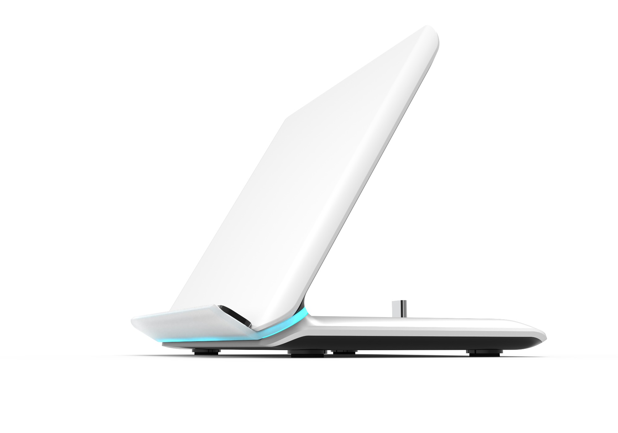 2 in 1 Extended Wireless Charger,Life Style Qi Wireless Charger