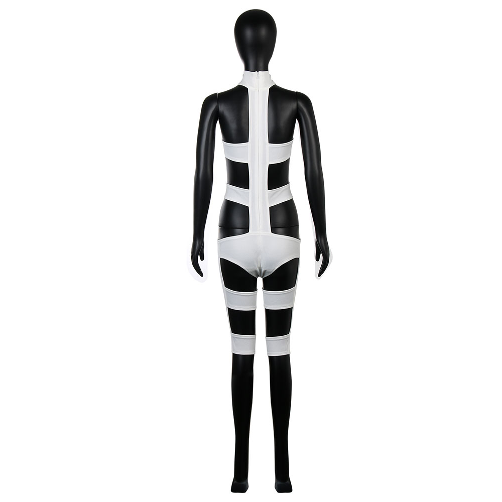 Hallowcos The Fifth 5th Element Leeloo White Cosplay Costume (Ready to ...