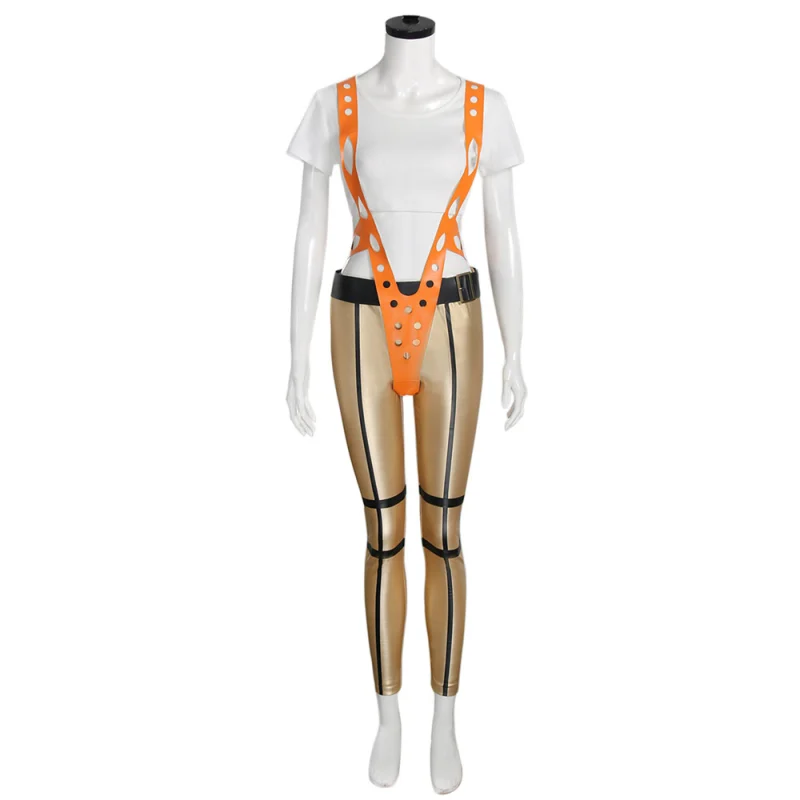 Hallowcos The Fifth 5th Element Leeloo Cosplay Costume (Ready to Ship)