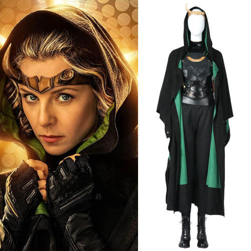 Hallowcos Loki 2021 Lady Loki Sylvie Lushton Cosplay Wig