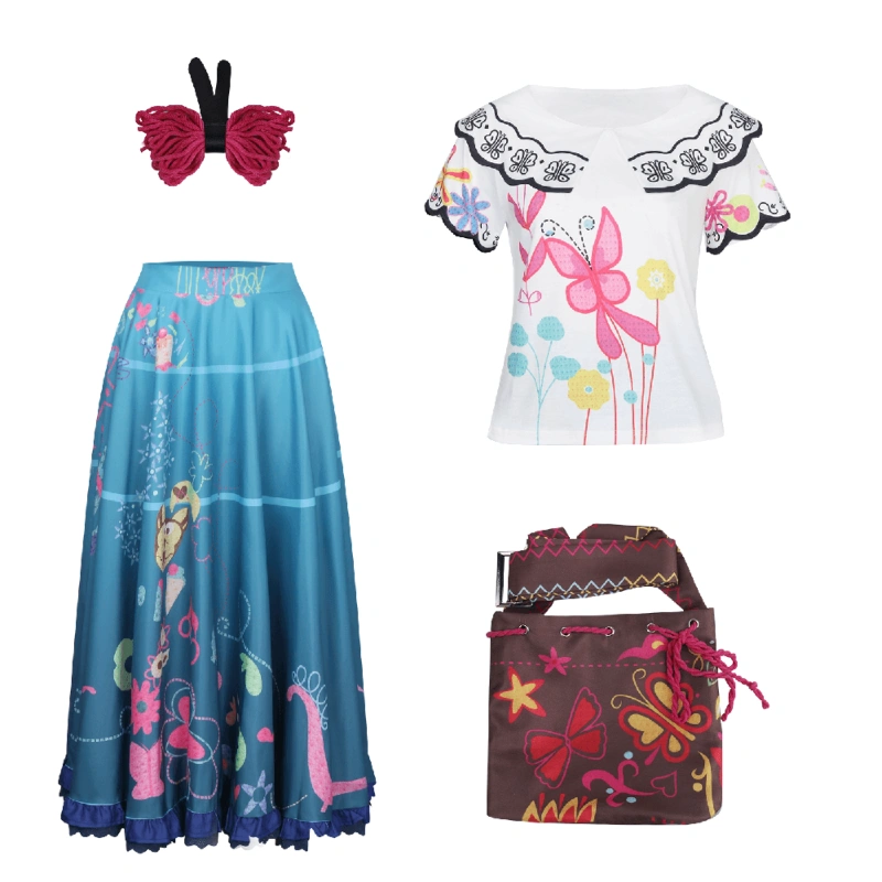 Disney Encanto Mirabel Madrigal Cosplay Costume Style B (Ready to Ship)