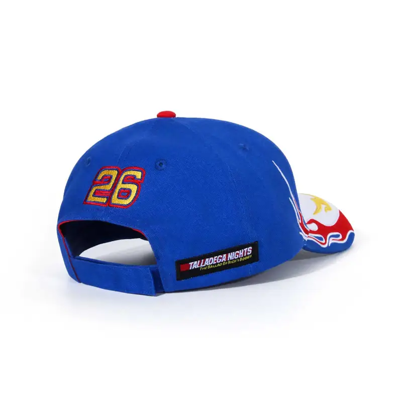 Hallowcos Ricky Bobby Nascar Costume Cap Talladega Nights The Ballad of ...