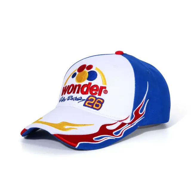 Hallowcos Ricky Bobby Nascar Costume Cap Talladega Nights The Ballad of ...