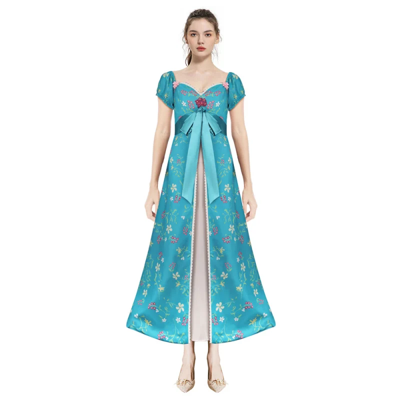 Hallowcos Enchanted Giselle Princess Dress Cosplay Costume