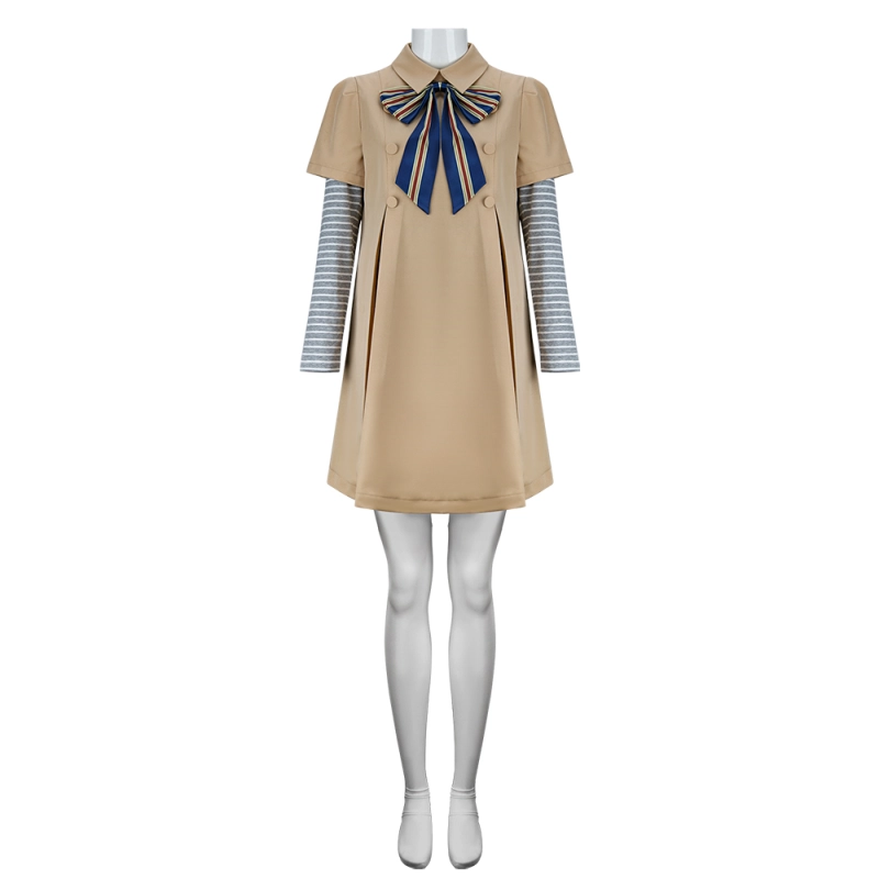 M3GAN Cosplay Costume Women Megan Dress-2023 Horror Movie Hallowcos