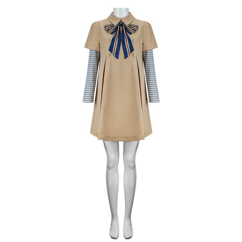 M3GAN Cosplay Costume Women Megan Dress-2023 Horror Movie Hallowcos