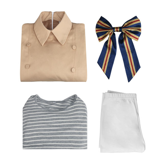 M3GAN Cosplay Costume Women Megan Dress-2023 Horror Movie Hallowcos