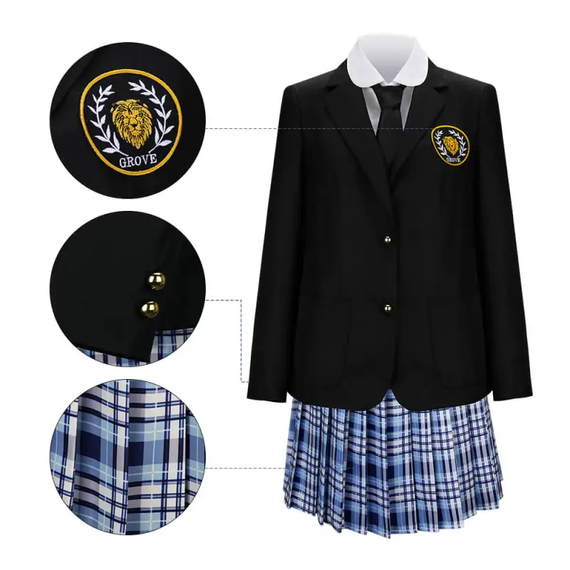 The Princess Diaries Mia Thermopolis Cosplay Costume School Uniform(XS ...