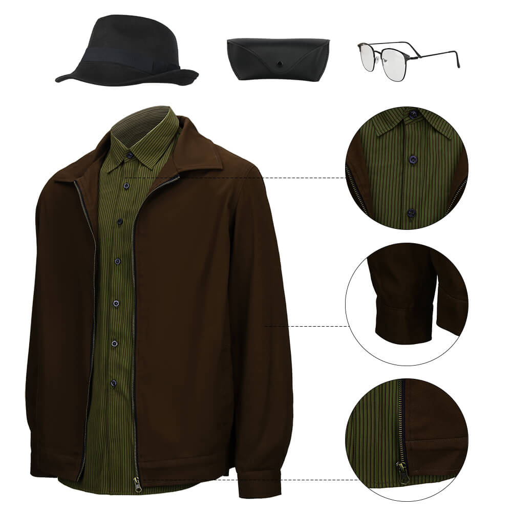 Breaking Bad Walter White Cosplay Costume Tops (Ready to Ship)