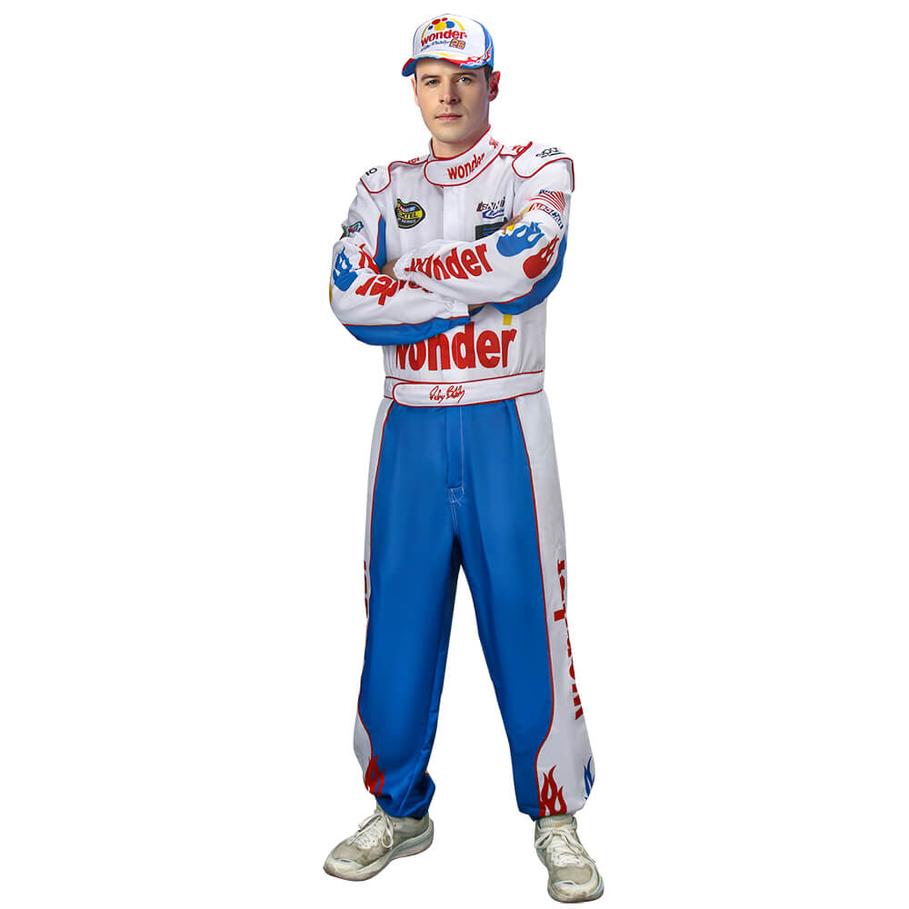 Ricky Bobby Nascar Costume Cap Printed Style Talladega Nights (Ready to ...
