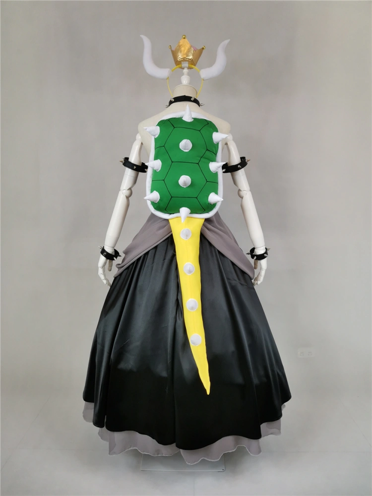 Princess Bowser Bowsette Cosplay Costume