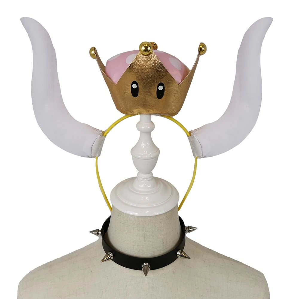 Princess Bowser Bowsette Cosplay Costume