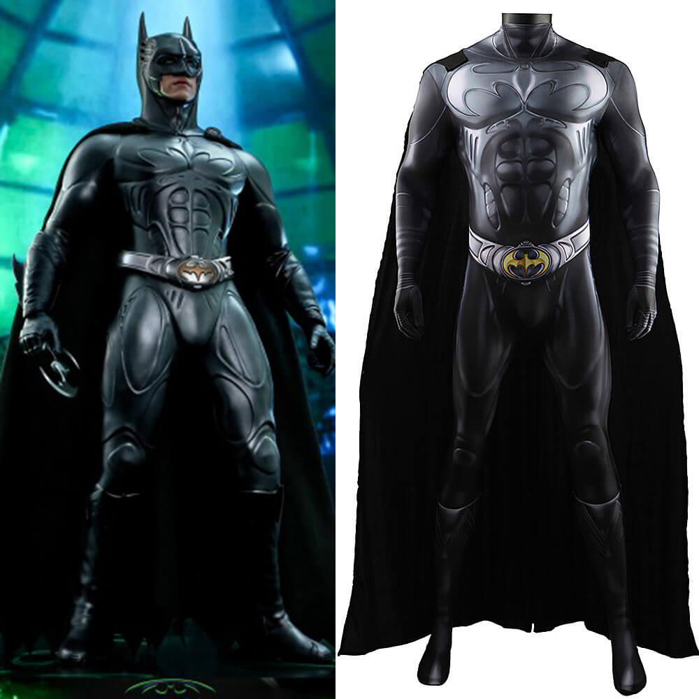 Batman Forever Sonar Batsuit Cosplay Costume Adults Kids Hallowcos