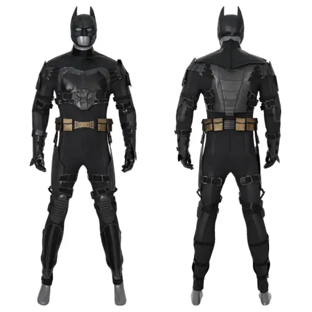 The Flash Movie Ben Affleck Batman Cosplay Costume Hallowcos