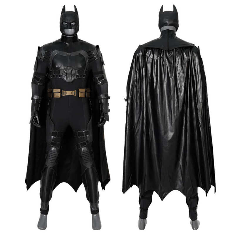 The Flash Movie Ben Affleck Batman Cosplay Costume Hallowcos