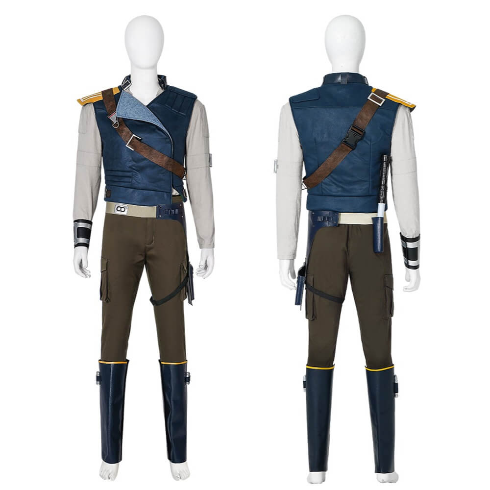 Star Wars Jedi: Survivor Cal Kestis Cosplay Costume Hallowcos