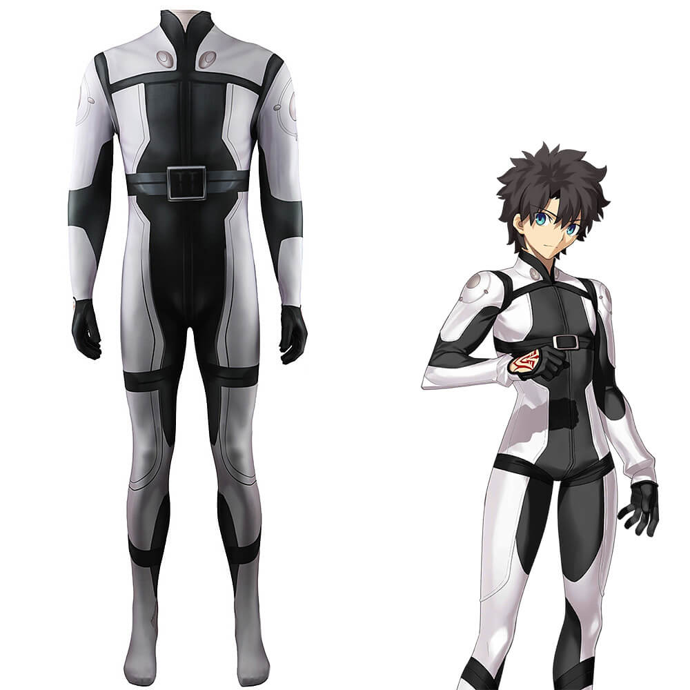 Fate Grand Order Chaldea Combat Uniform Male Master Cosplay Costume ...