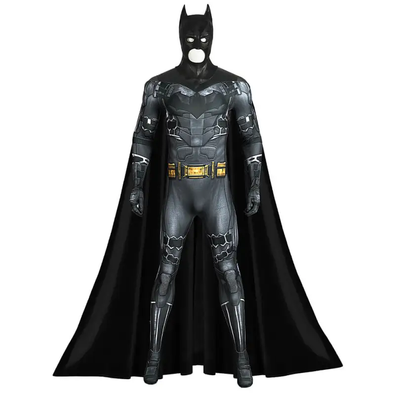 The Flash Movie Ben Affleck Batman Cosplay Costume 3D Printed Hallowcos