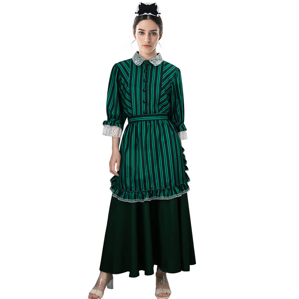 The Haunted Mansion Maid Cosplay Costume Party Dress (Ready to Ship)