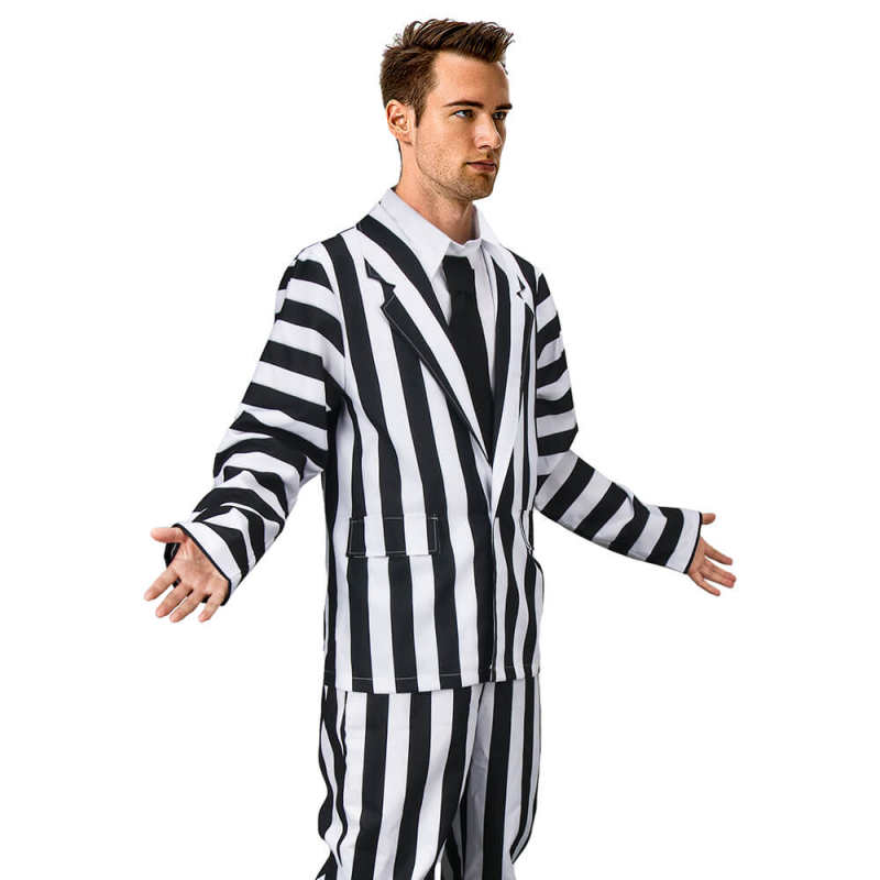 Beetlejuice Betelgeuse Cosplay Costume Hallowcos
