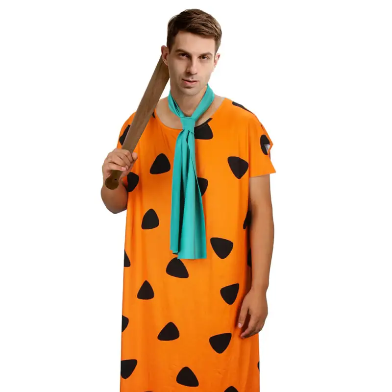 Fred Flintstone Costume The Flintstones Halloween Cosplay (Ready to Ship)