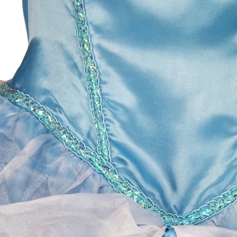 Cinderella Blue Princess Dress Cosplay Costume (Ready to Ship)