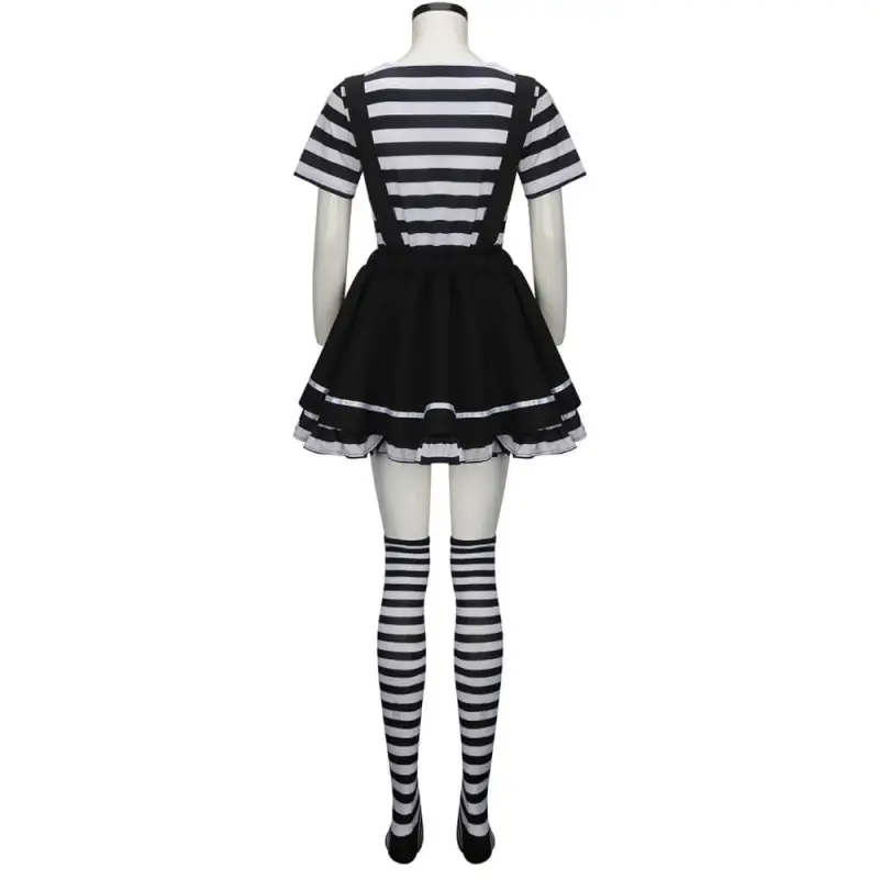French Mime Costume Halloween Outfits for Women (S-L Ready to Ship)