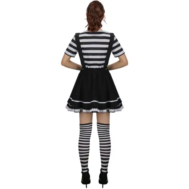 French Mime Costume Halloween Outfits for Women (S-L Ready to Ship)