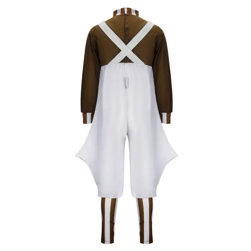 Oompa Loompa Cosplay Costume Willy Wonka Charlie and the Chocolate ...