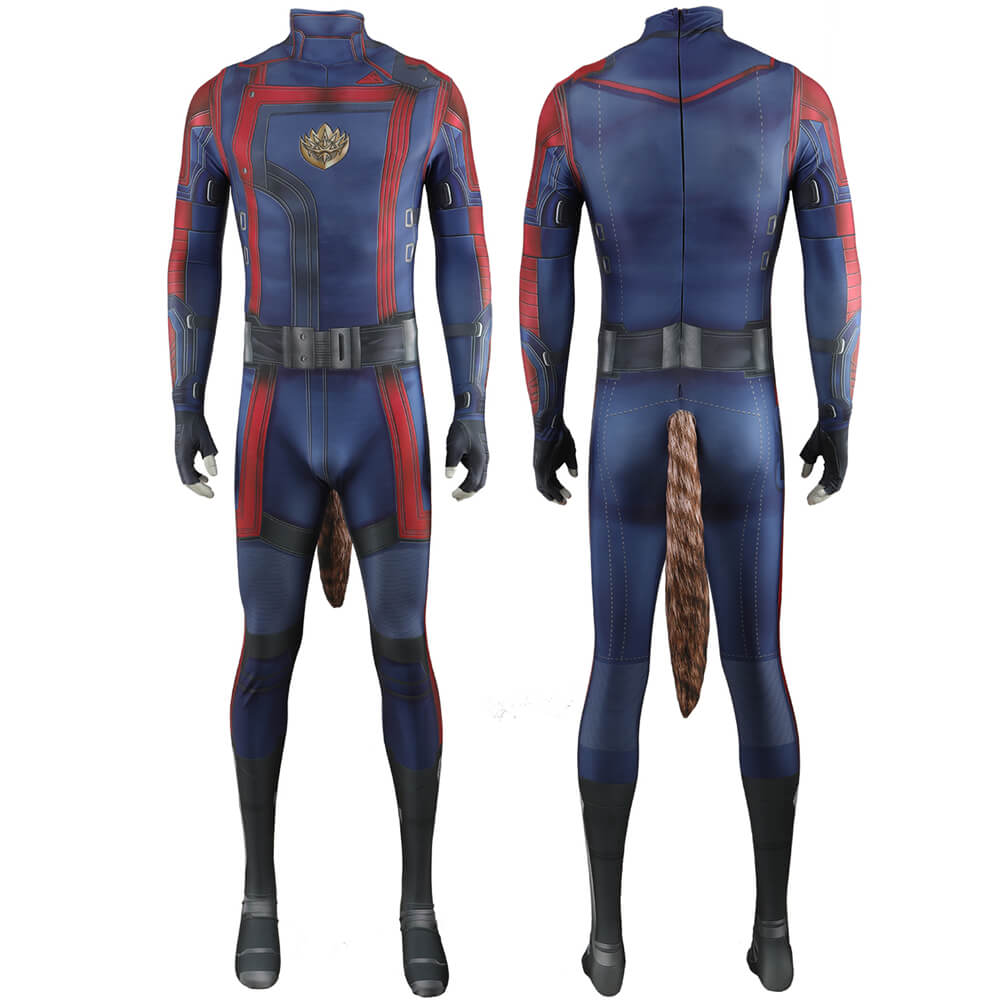 Rocket Raccoon Cosplay Costume Mask Guardians of the Galaxy Vol. 3 ...