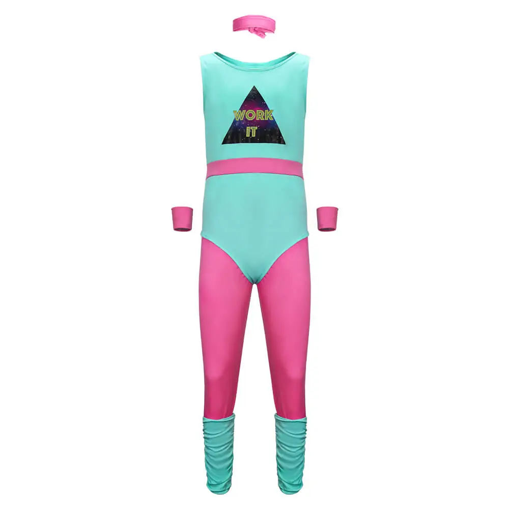 80s Fitness Workout Costumes for Men Halloween Outfits (Ready to Ship)