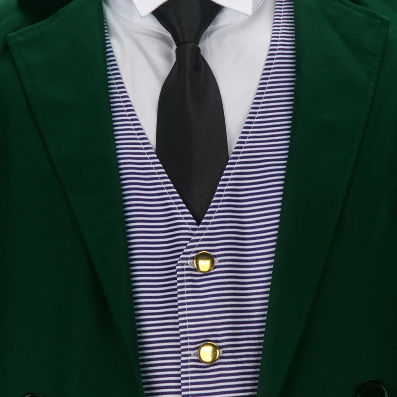 Haunted Mansion Ben Matthias Owen Wilson Uniform Cosplay Costume (M-XXL ...