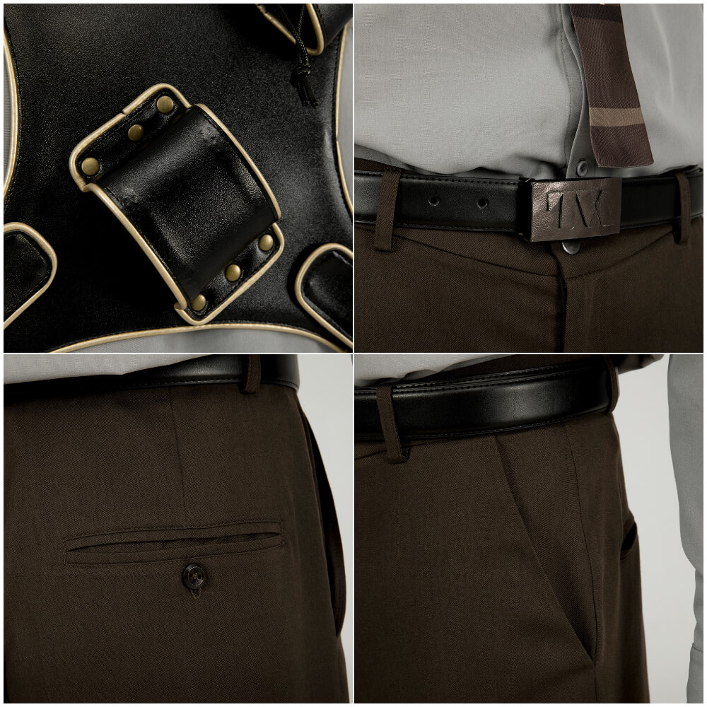 Loki Season 2 Uniform Loki Odinson Cosplay Costume Hallowcos