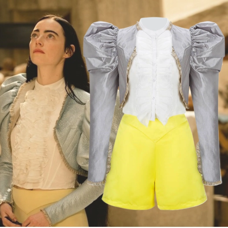 Hallowcos Poor Things Bella Baxter Costume Cosplay Party Outfits Style B