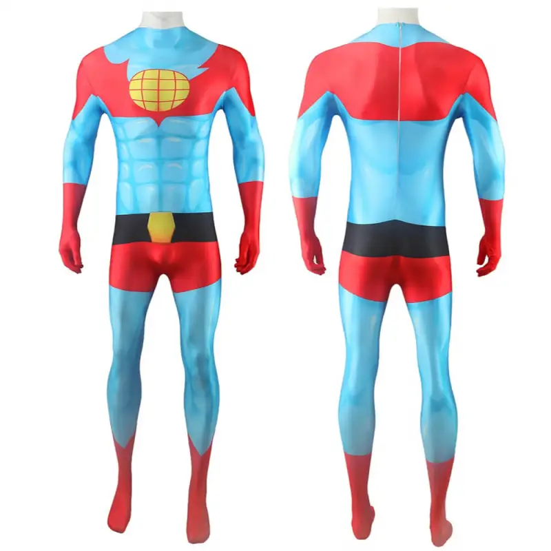 Captain Planet Cosplay Costume Adults Kids Hallowcos