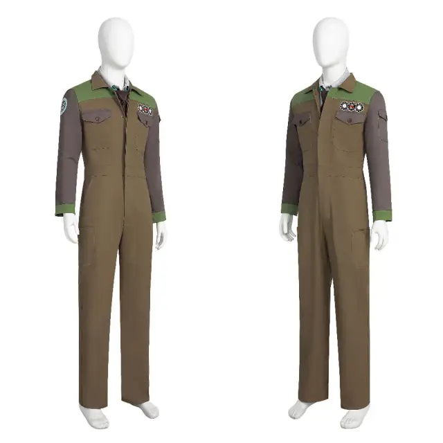 Loki Season 2 TVA Uniform OB Ouroboros Cosplay Costume Hallowcos