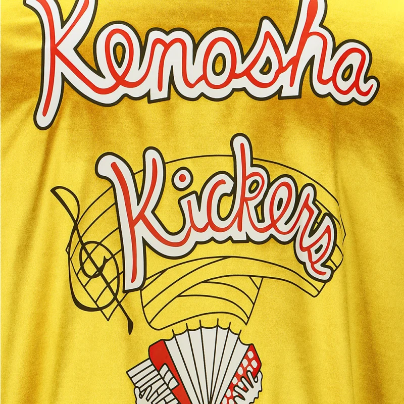 Home Alone Kenosha Kickers Jacket Gus Polinski Cosplay Costume Hallowcos