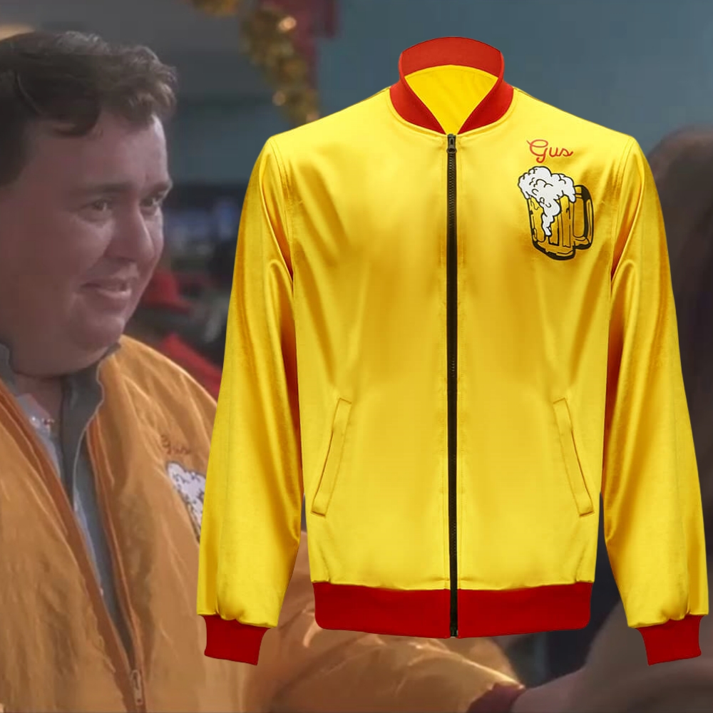 Home Alone Kenosha Kickers Jacket Gus Polinski Cosplay Costume Hallowcos