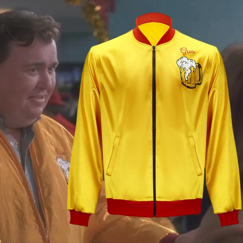 Home Alone Kenosha Kickers Jacket Gus Polinski Cosplay Costume Hallowcos