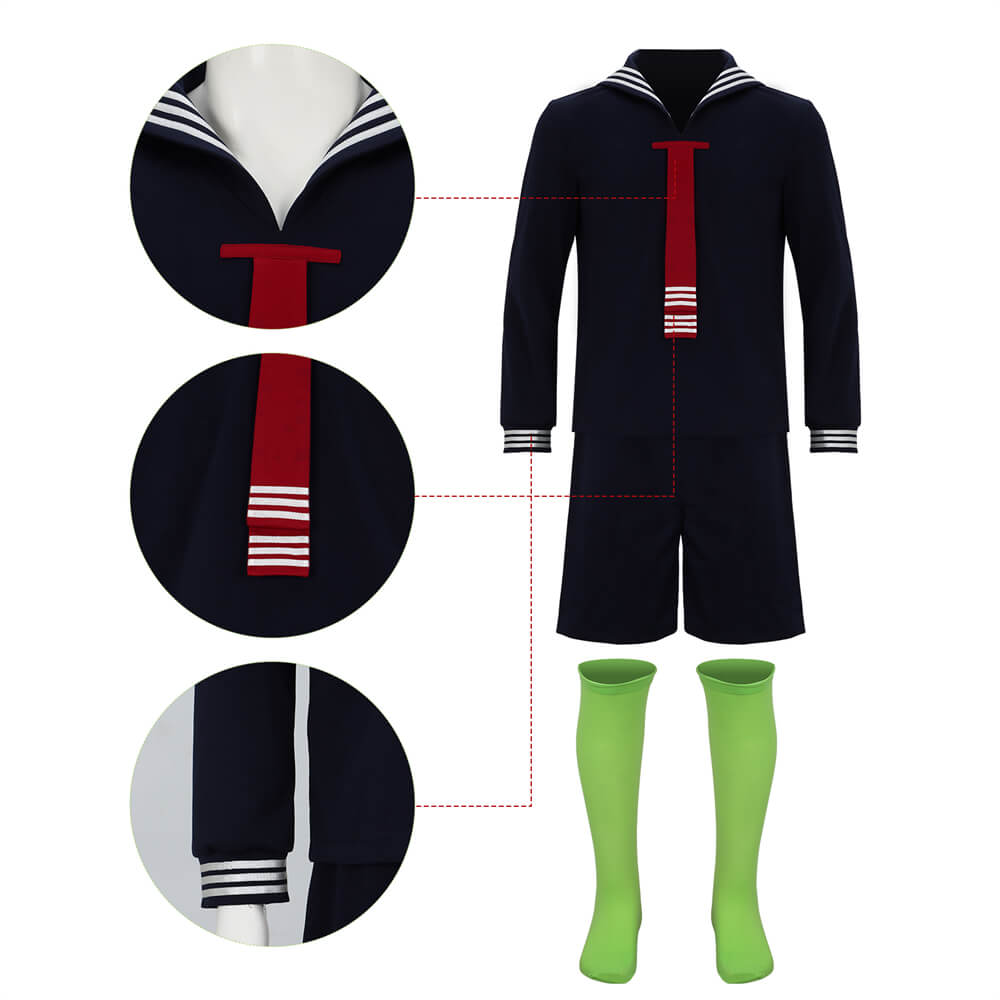 El Chavo Del Ocho Quico Kiko Cosplay Costume Fancy Dress Hallowcos