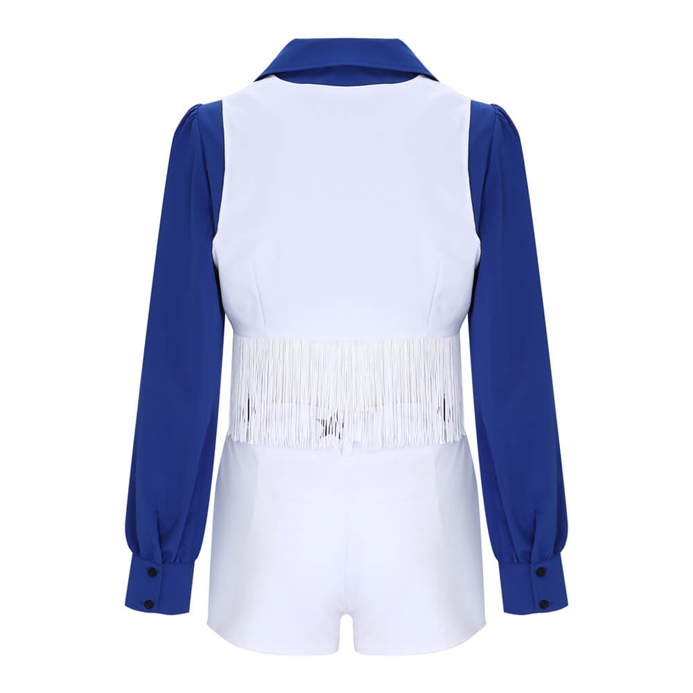 Dallas Cowboys Cheerleader Uniform Women Costume Hallowcos